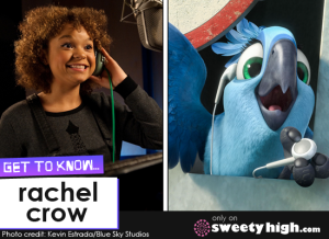 Rachel Crow Talks Rio 2 On DVD and Blu-ray!
