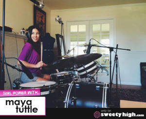 The Colourist Drummer Maya Tuttle Talks Confronting Fear!