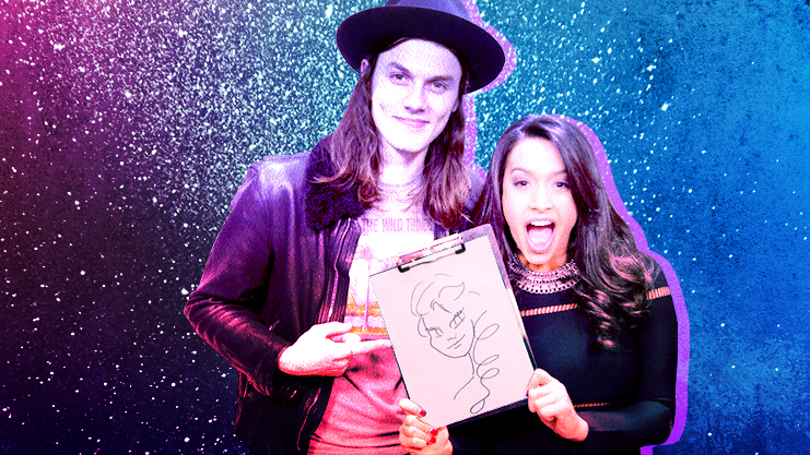 WATCH: James Bay Draws Elsa From 'Frozen' In 30 Seconds
