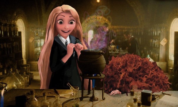 Rapunzel Tangled Ravenclaw By Samutadadeviantartcom