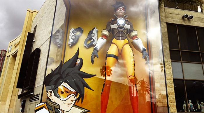 Tracer From "Overwatch" Has Her Own Life-Sized Action Figure
