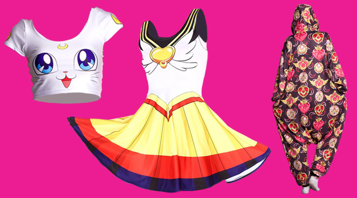 Sailor Moon-Inspired Tops, Dresses, Socks and Phone Cases