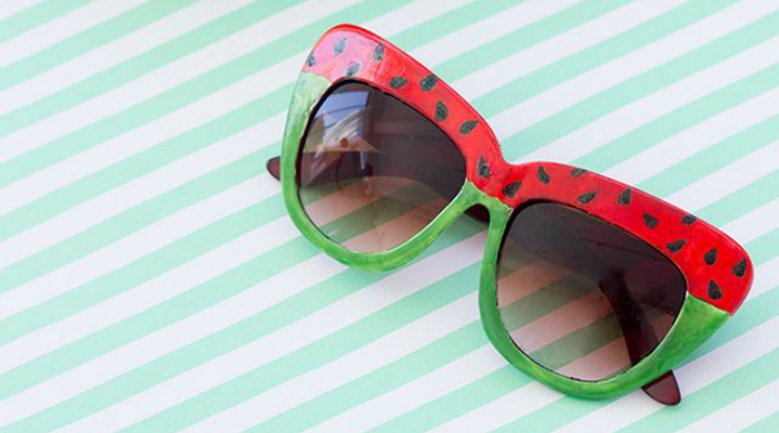 DIY Fast and Simple Cute Summer Sunglasses Tutorials