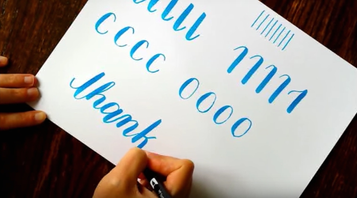 Trying to Learn Calligraphy in a Week With YouTube Tutorials