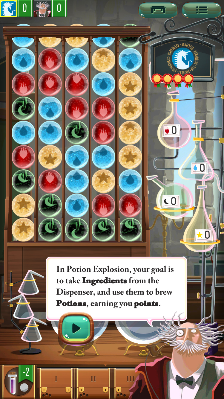 Review of Potion Explosion App from Asmodee