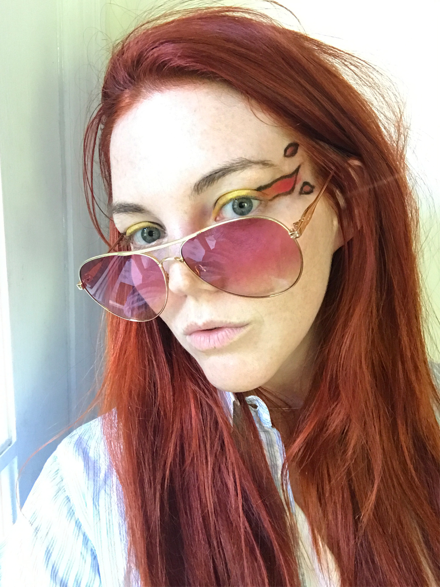 I Tried the Flame Eye Makeup Trend