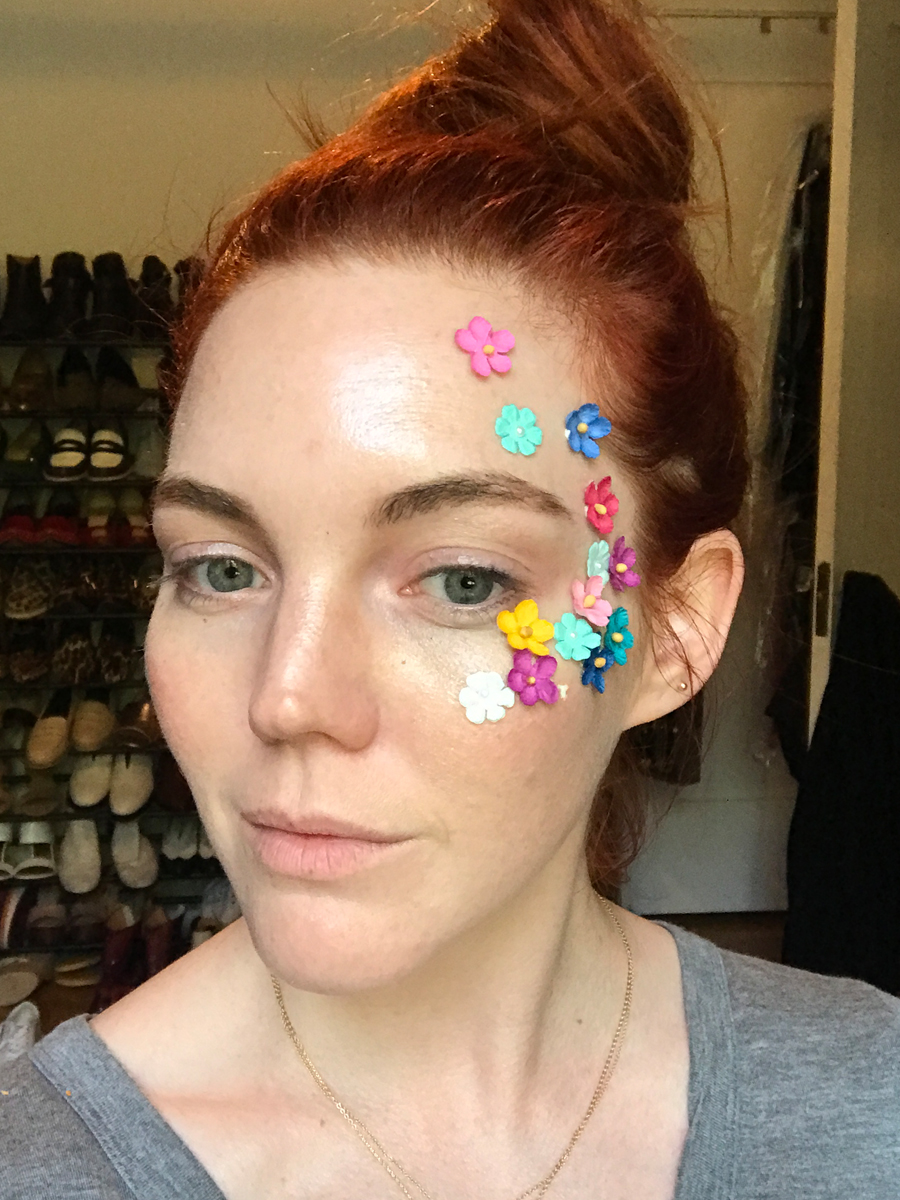 Festival-Inspired Flower DIY for the Face