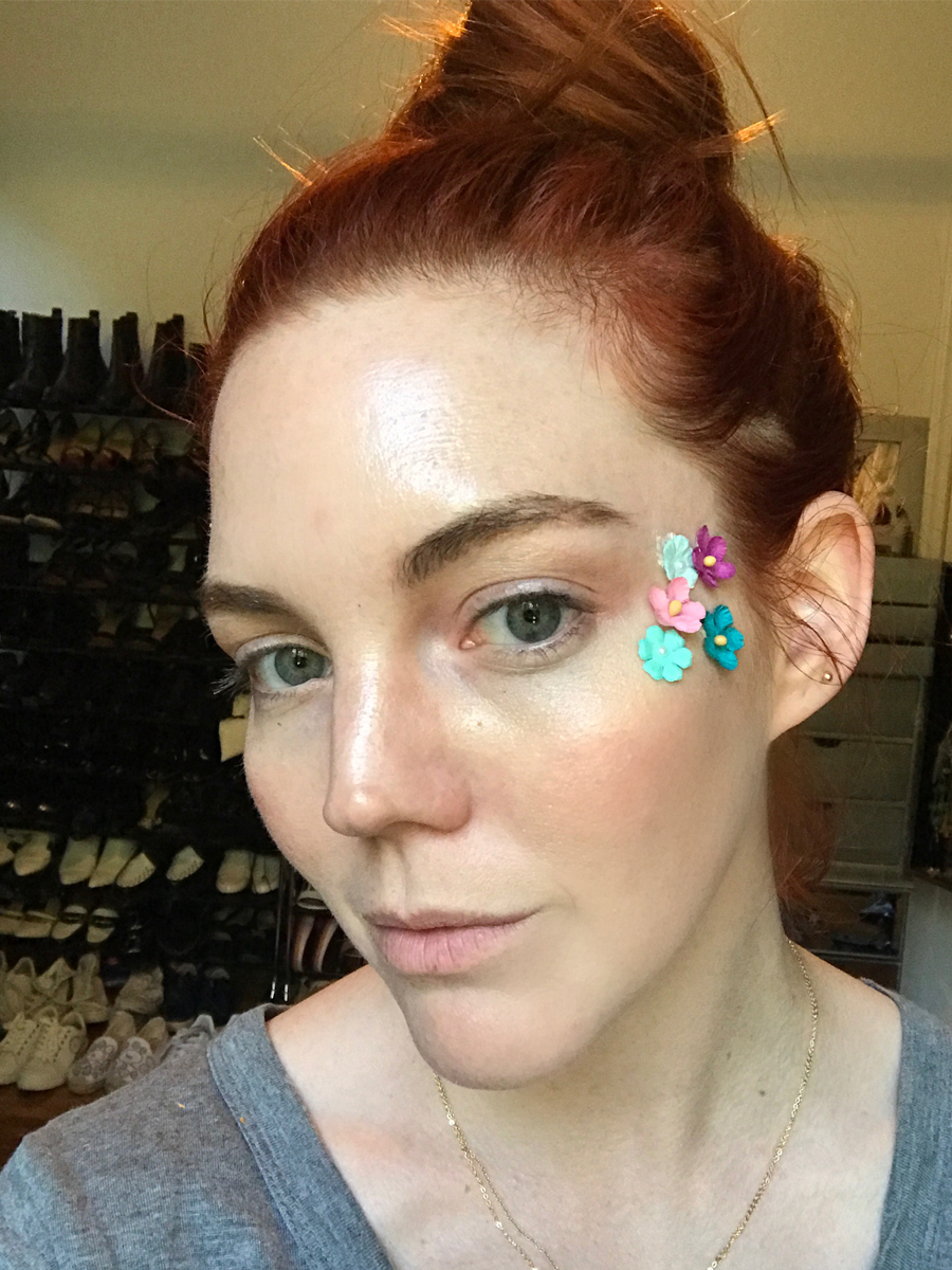 Festival-Inspired Flower DIY for the Face