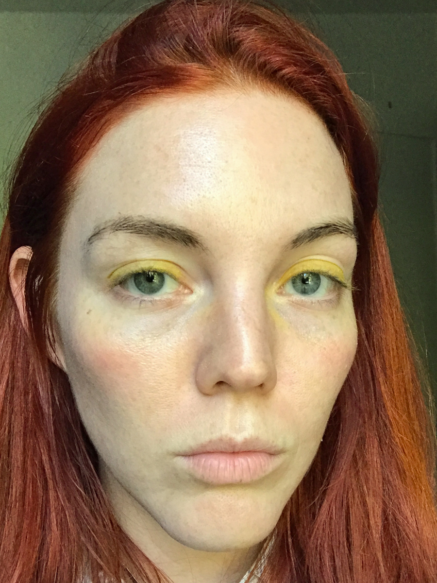 I Tried the Flame Eye Makeup Trend