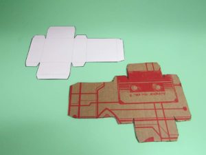 DIY Cardboard Box Gift Boxes With Lace Ties