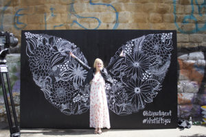 Interview With Wing Mural Artist Kelsey Montague