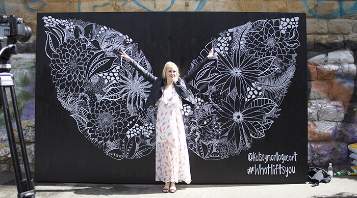 Interview With Wing Mural Artist Kelsey Montague