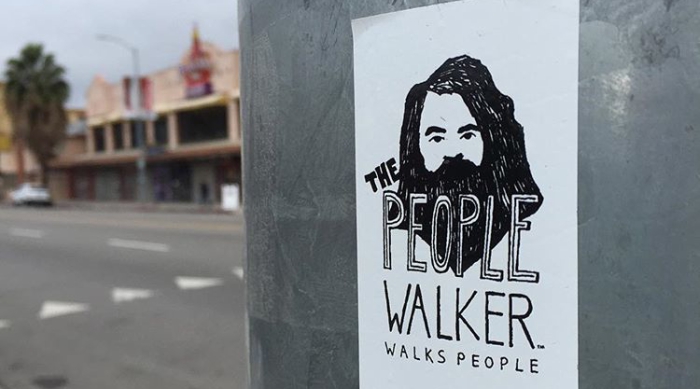 What It's Like Strolling With a Professional People Walker