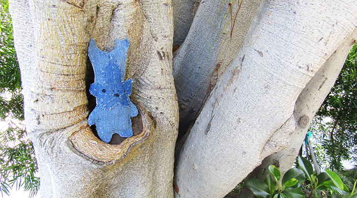 Simple DIY Korok Plushie Using Recycled Clothes