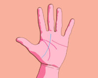 Easy Palmistry Guide to Reading Your Fate (Destiny) Line