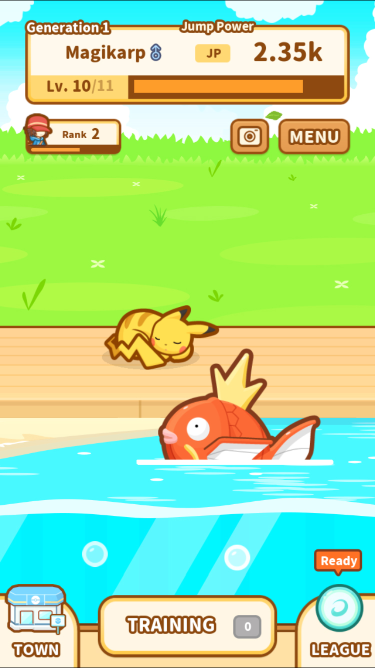 Review of Pokémon's New Magikarp Jump Training App