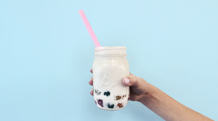 Here's How to DIY Rainbow Boba