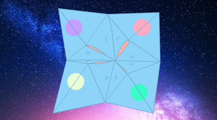 Cootie Catcher Daily Guidance DIY and Tutorial