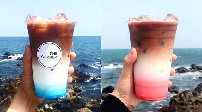 South Korean Café Makes Ombré Drinks Prettier Than Starbucks