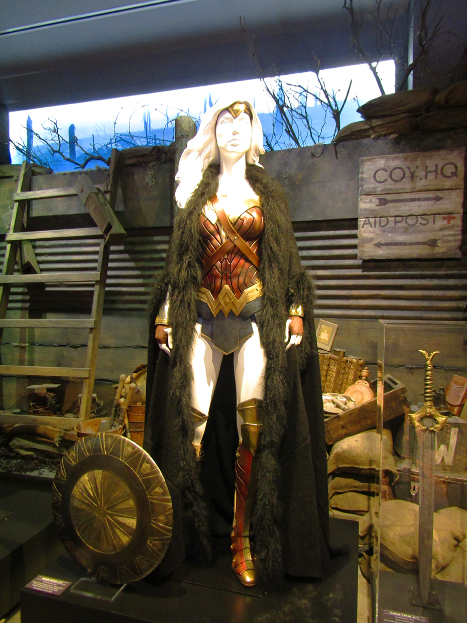 Photos of Gal Gadot's Wonder Woman Costumes in WB Exhibit