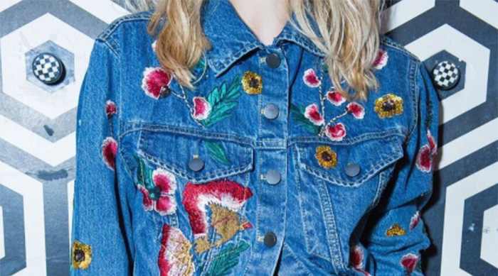 Best Embroidered Denim Looks for Fall 2017