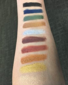 Review of FLiRT Cosmetics' Major Metallics Eyeshadow Palette