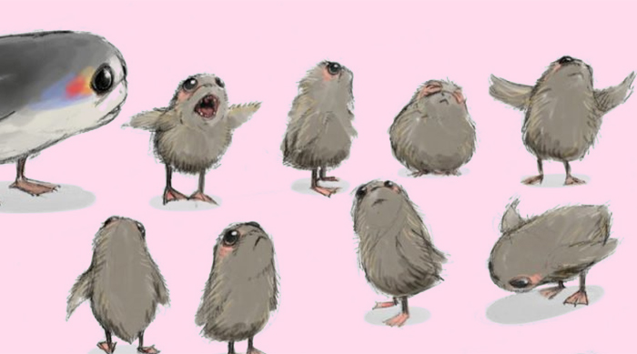 The Origin of Porgs, According to a Star Wars Creature Maker