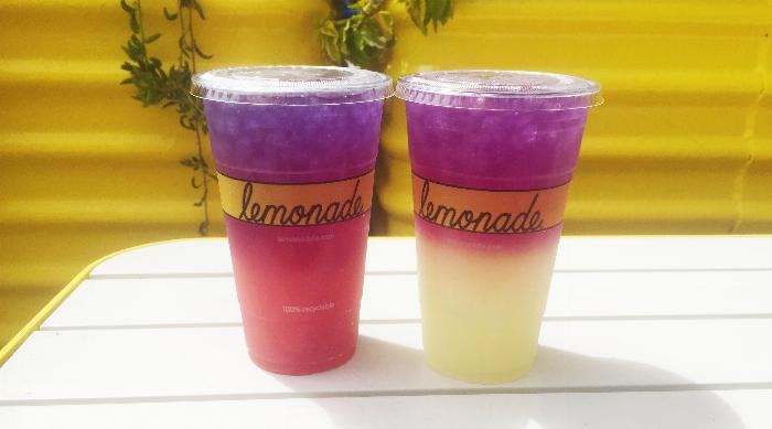 We Tried Lemonade's Blue Butterfly Pea Flower Tea Lemonade