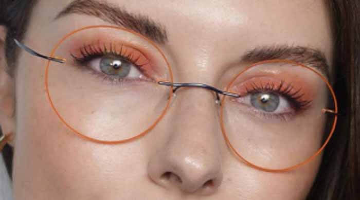 How to Wear Orange Eye Makeup For Fall