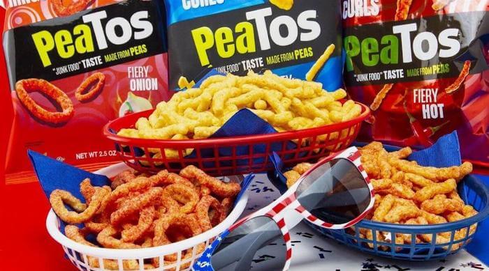 PeaTos Snacks Upgrade Your Fave Junk Food Treats With Peas