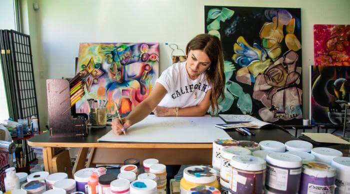 Interview With Artist Alexandra Nechita About Love Anatomy