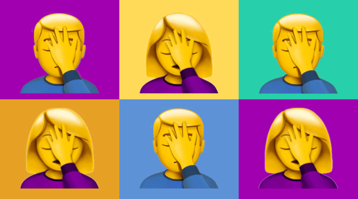 What The Face Palm Emoji Means In Texting What The Face Palm Emoji Means In Texting