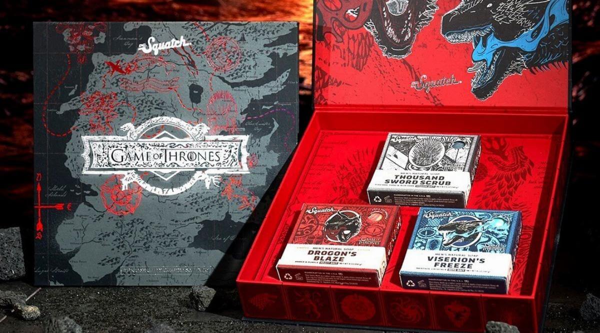 Dr. Squatch x 'Game of Thrones' Bar Soap Collection Overview