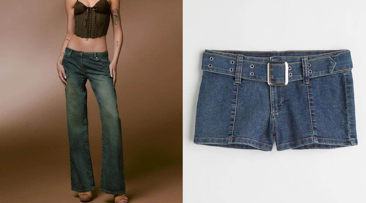 The Best Low-Rise Jeans for Y2K-Inspired Fashion