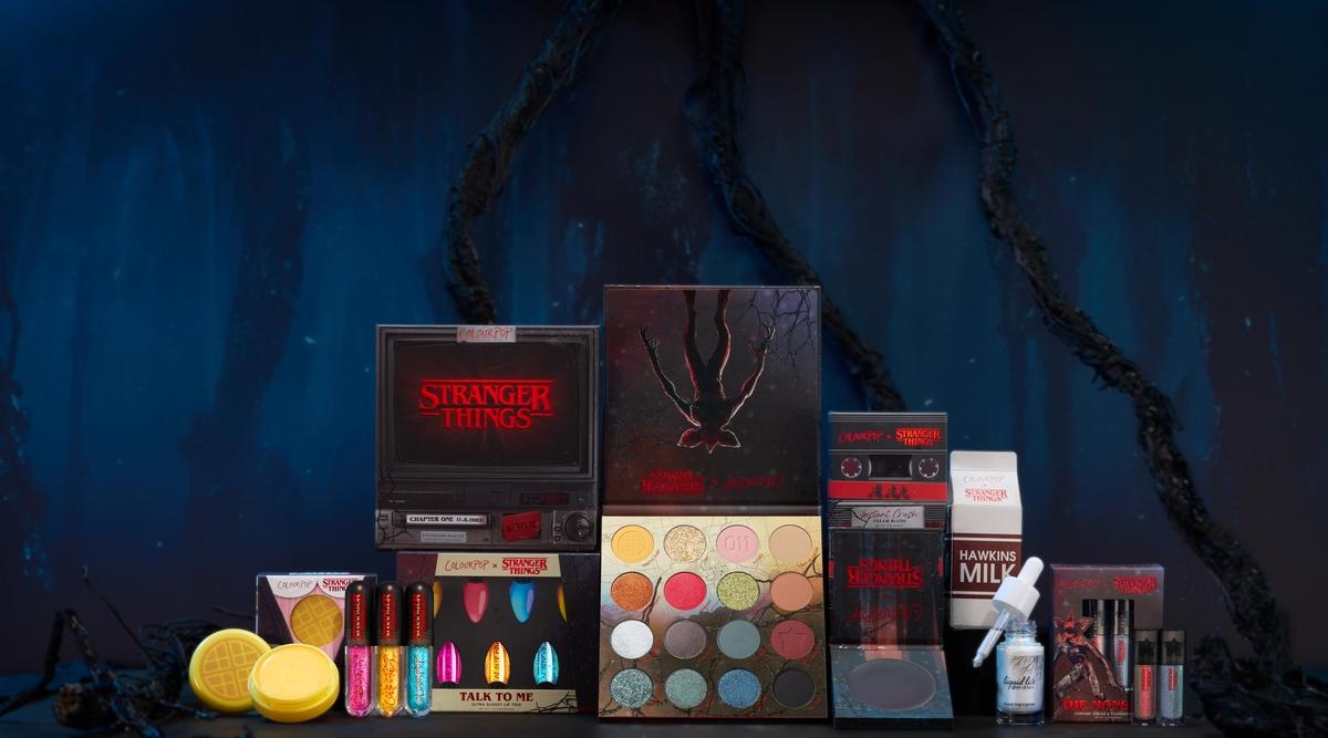 ColourPop x 'Stranger Things' Makeup Collection Overview