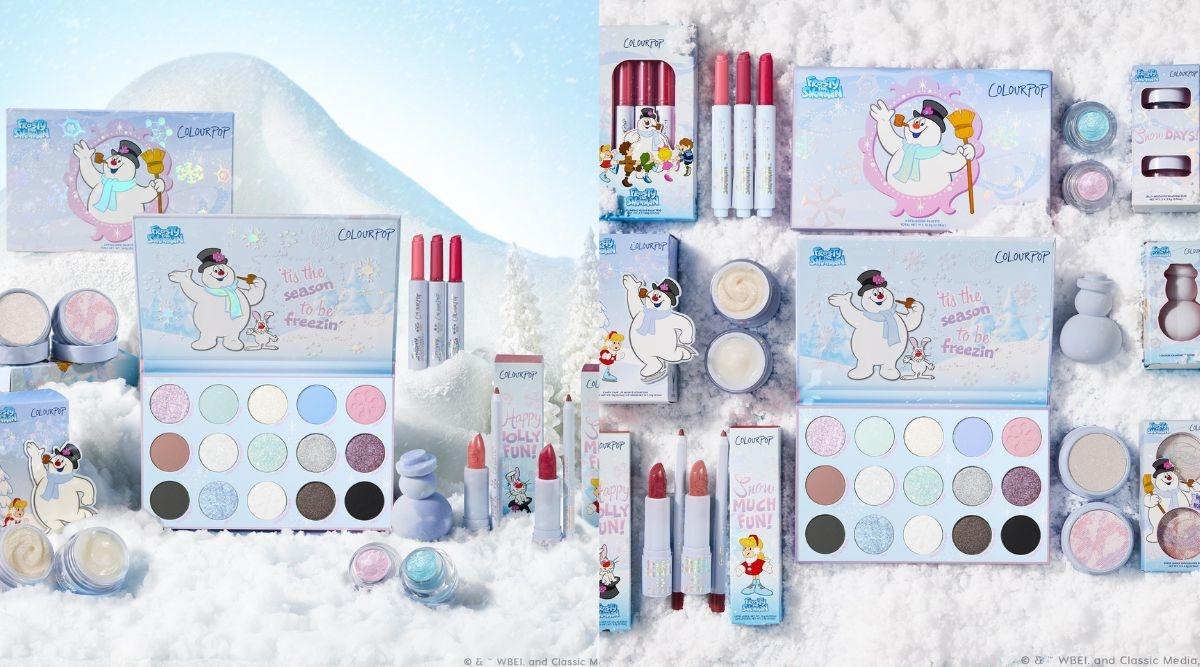 ColourPop x 'Frosty the Snowman' Makeup Collab Overview