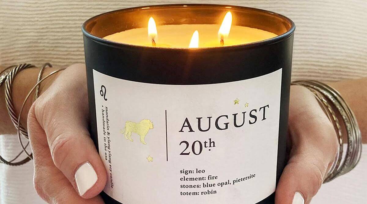 We Reviewed Cosmos Within's Custom Cosmic Birthday Candle