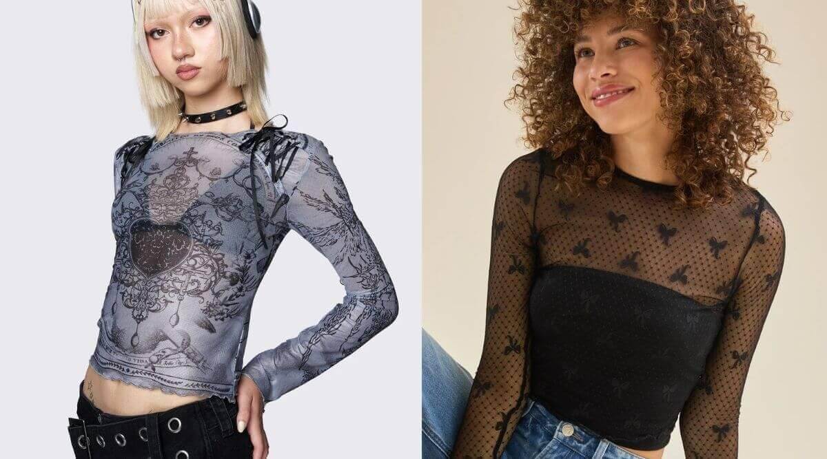 The Best Mesh Tops for Unique Layering